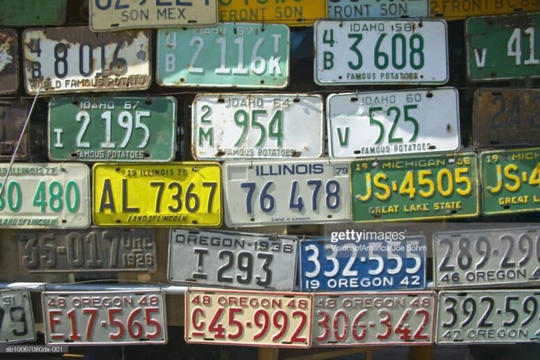 How do you Get rid Of Old Number Plates in Vancouver?